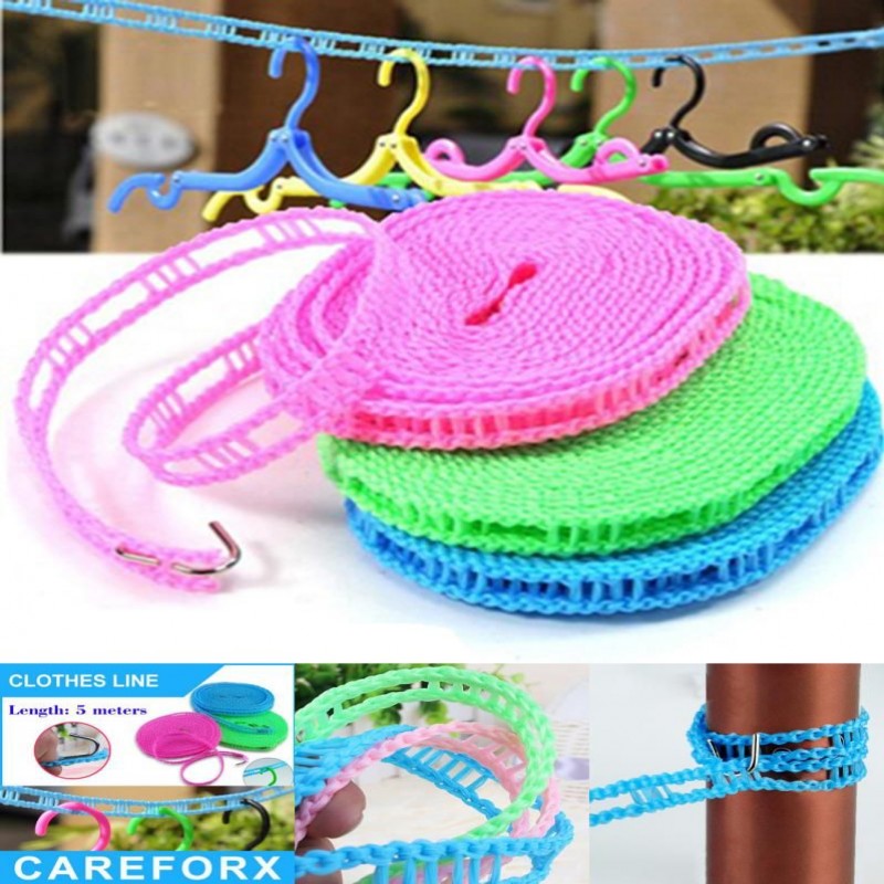 Plastic Cloth Hanging Rope Clothesline - 5 Meters – Frakin Store